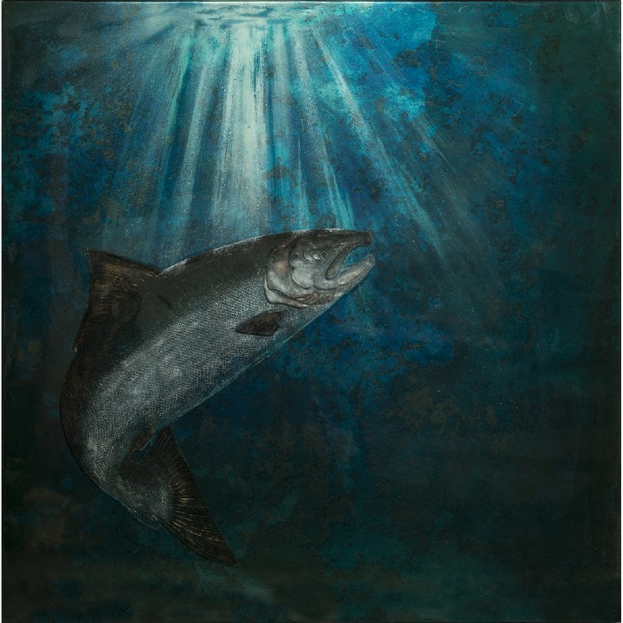 Rising Salmon by Sam MacDonald | Sam MacDonald | House Of Bruar