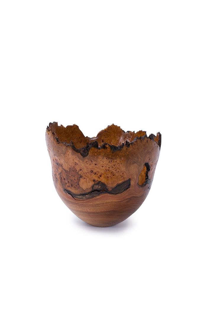 Wet Turned Burr Elm Bowl by Angus Clyne | Angus Clyne | House Of Bruar