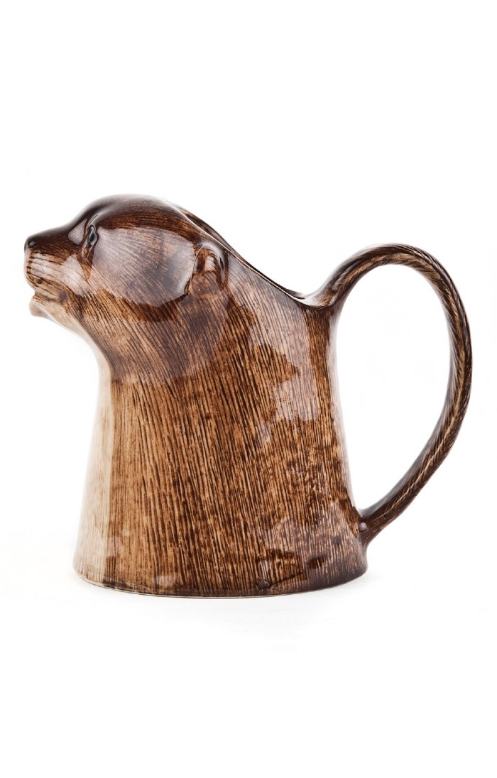 Large Fox Jug, Brown - House of Bruar