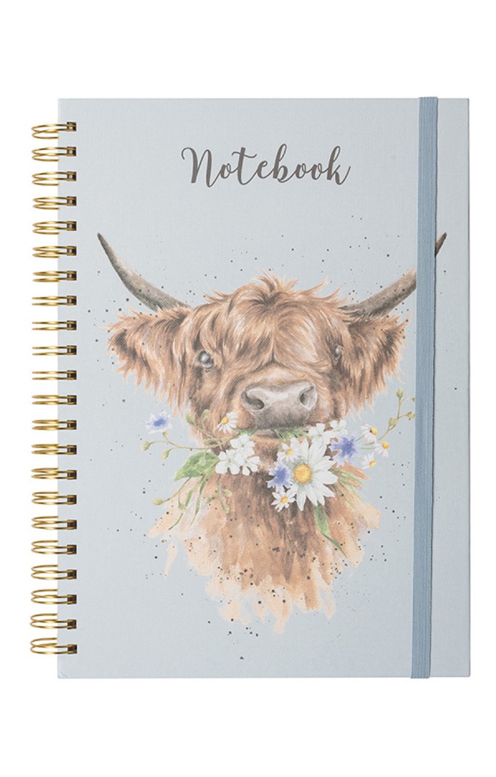 Wrendale Designs A4 Spiral Notebook - House of Bruar