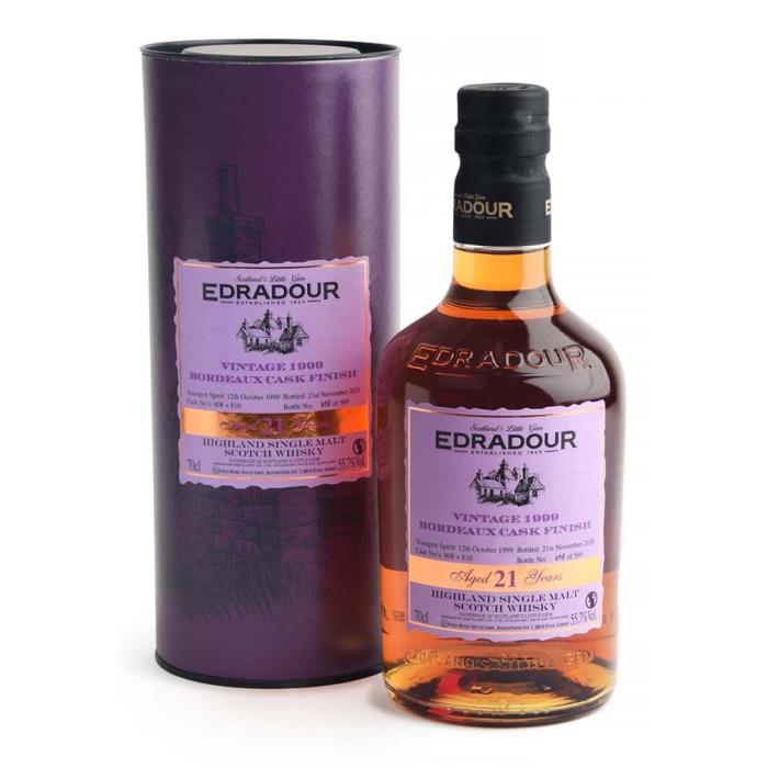 Edradour 21 Year Old Bordeaux 70cl - House of Bruar