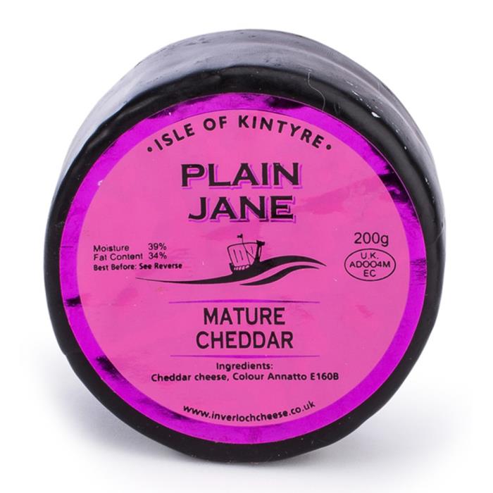 Plain Jane Cheddar 200g - House of Bruar