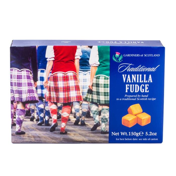 Gardiners Traditional Vanilla Fudge 150g - House of Bruar
