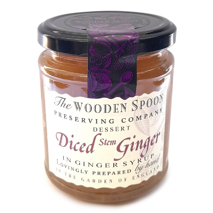 The Wooden Spoon Diced Stem Ginger 340g - The House of Bruar