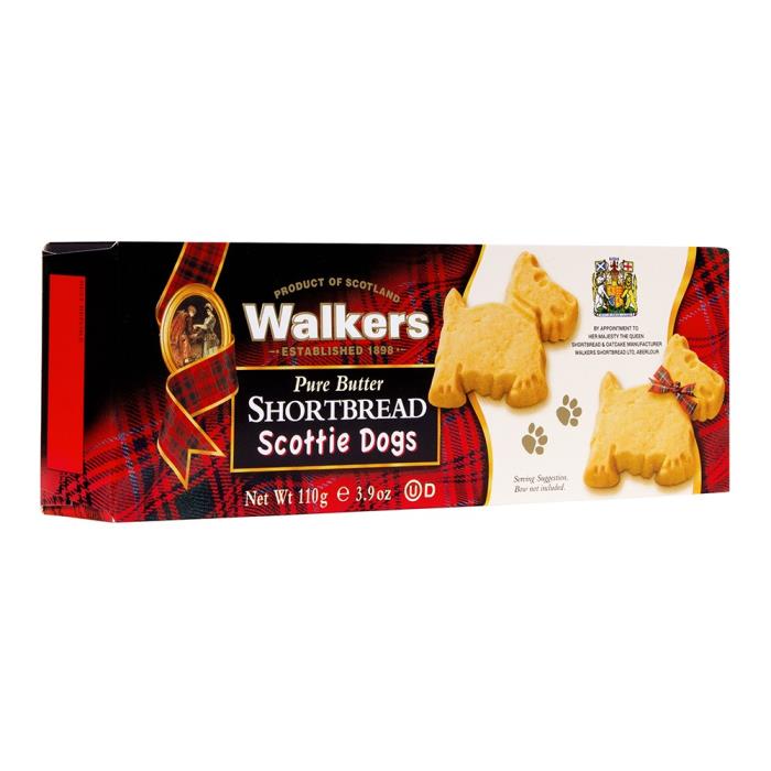 Walkers Shortbread Scottie Dog Carton 110g - House of Bruar