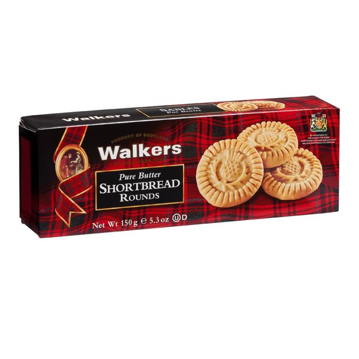 Walkers Shortbread Rounds Carton 150g - House of Bruar