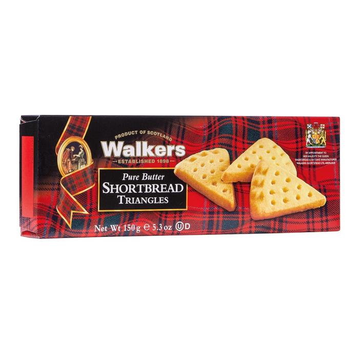 Walkers Shortbread Pure Butter Triangle Carton 150g - House of Bruar
