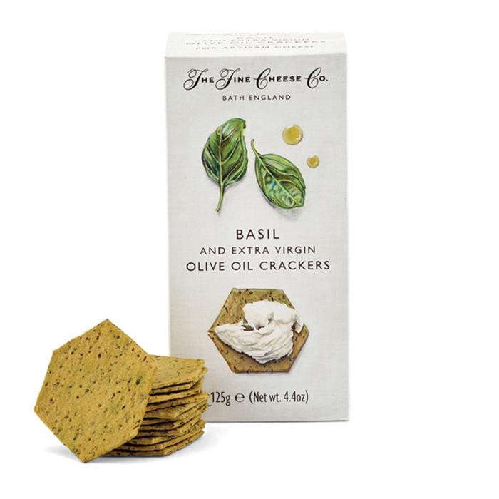 Basil Crackers 125g - House of Bruar