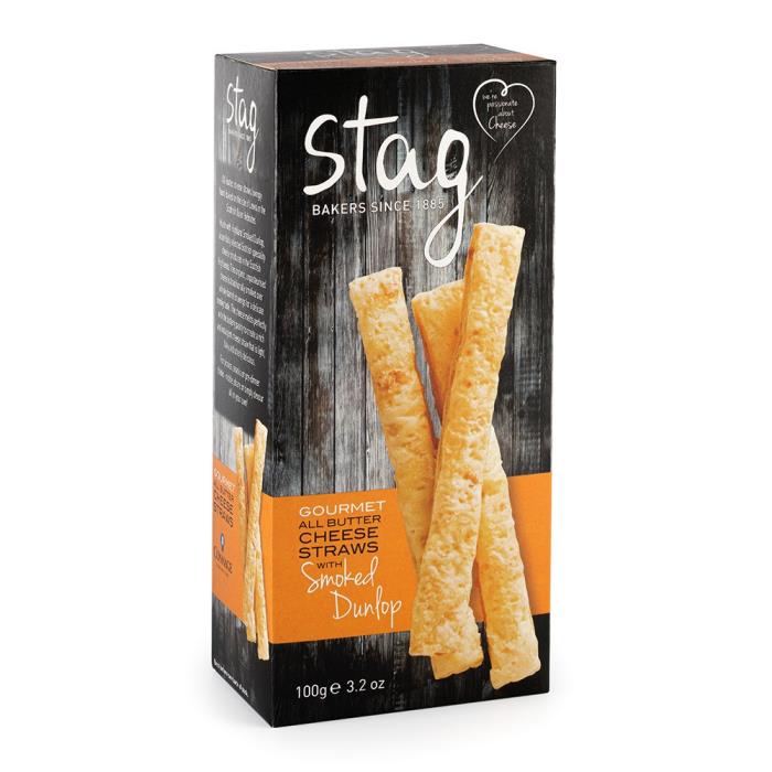 Smoked Dunlop Cheese Straws 100g | Savoury Biscuits | House Of Bruar