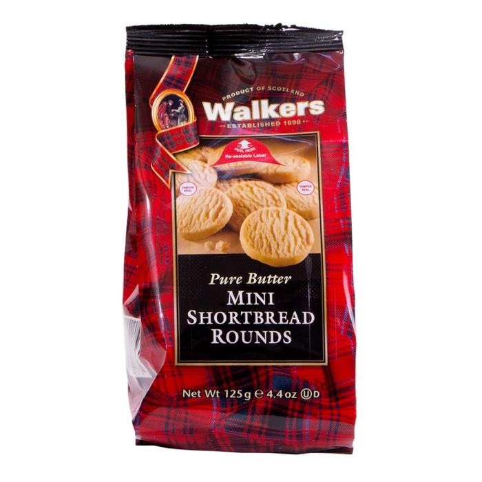 Walkers Shortbread Rounds Mini Bag 125g - House of Bruar