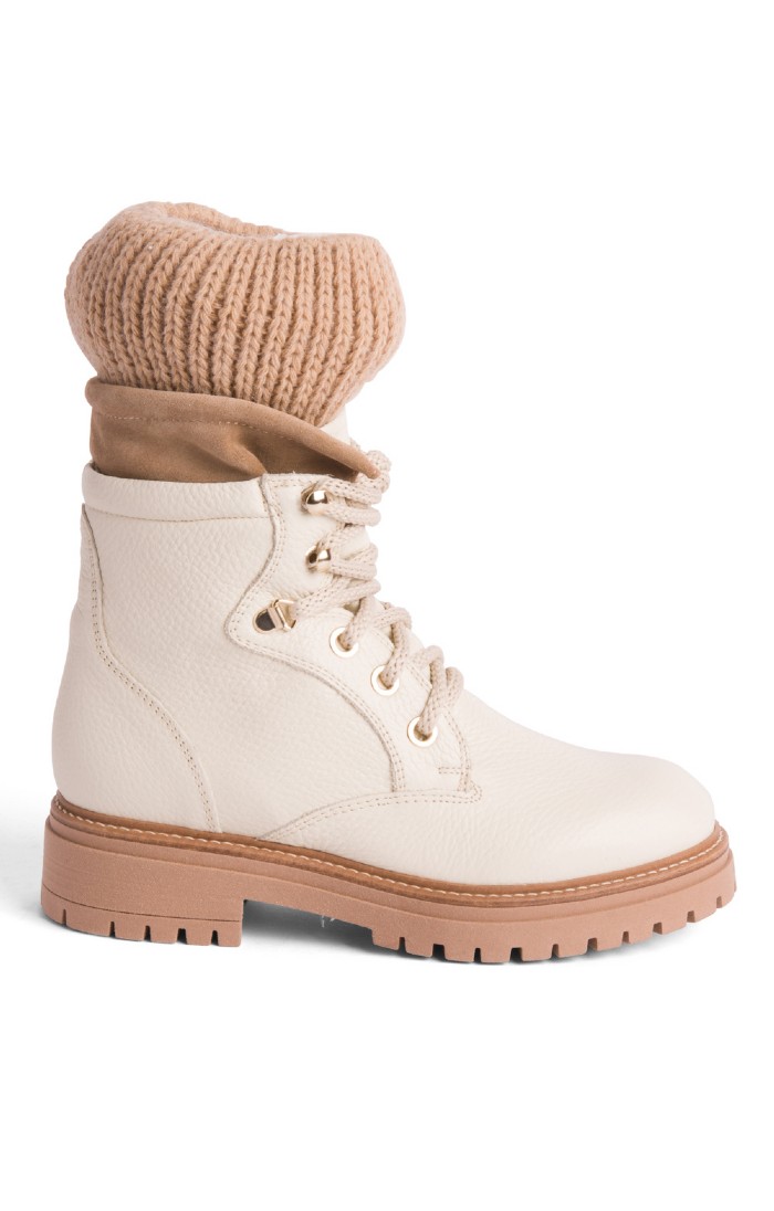 Ladies Sock Insert Laced Boot House of Bruar