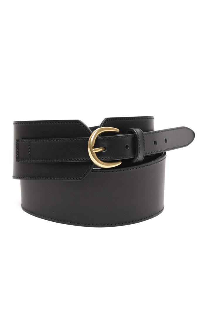 Ladies Wide Rounded Belt - House of Bruar