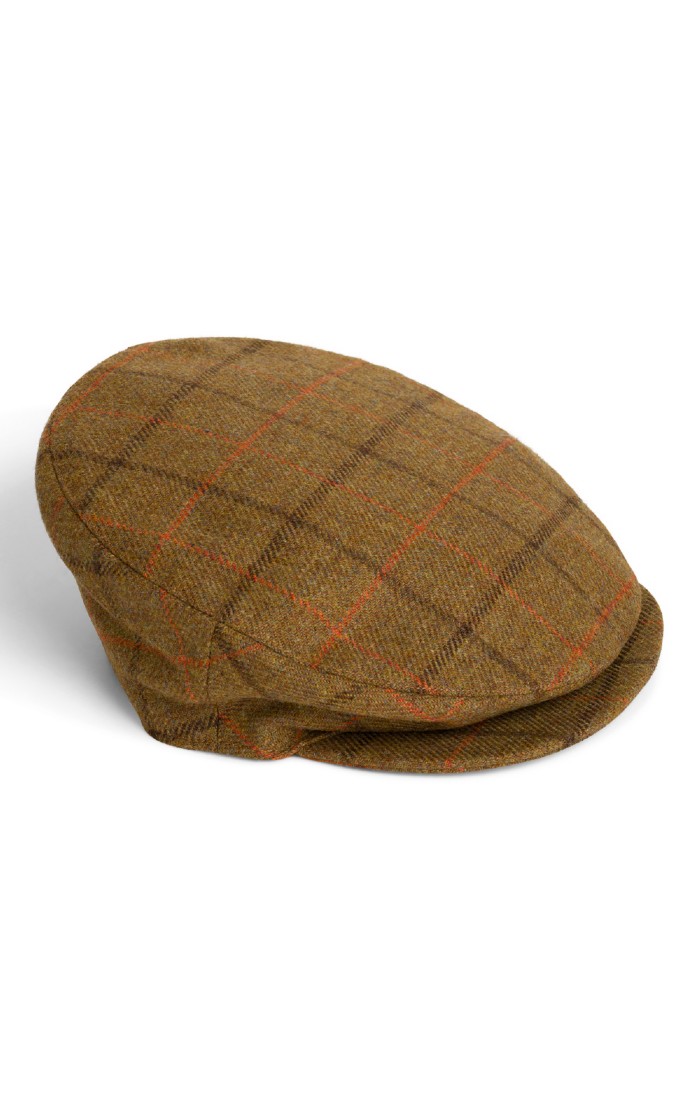 Men's British Tweed Bond Cap, Brown - House of Bruar