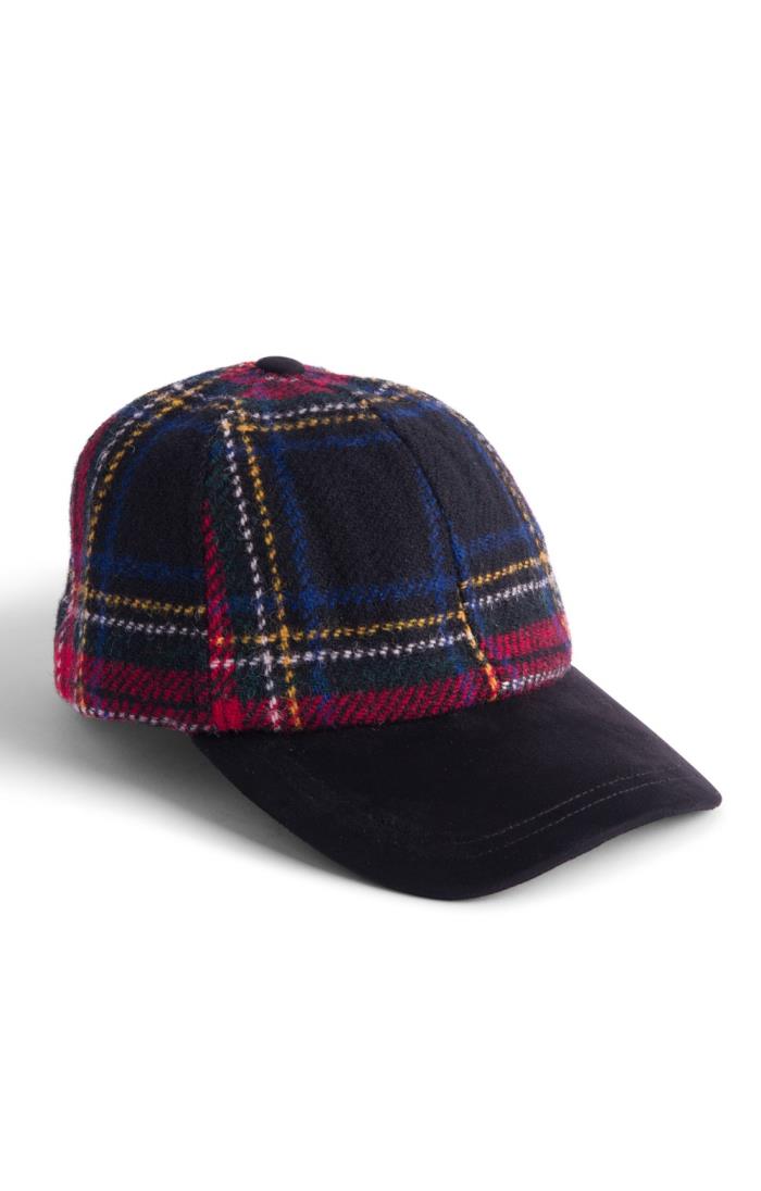 Ladies Harris Tweed Baseball Cap - House of Bruar