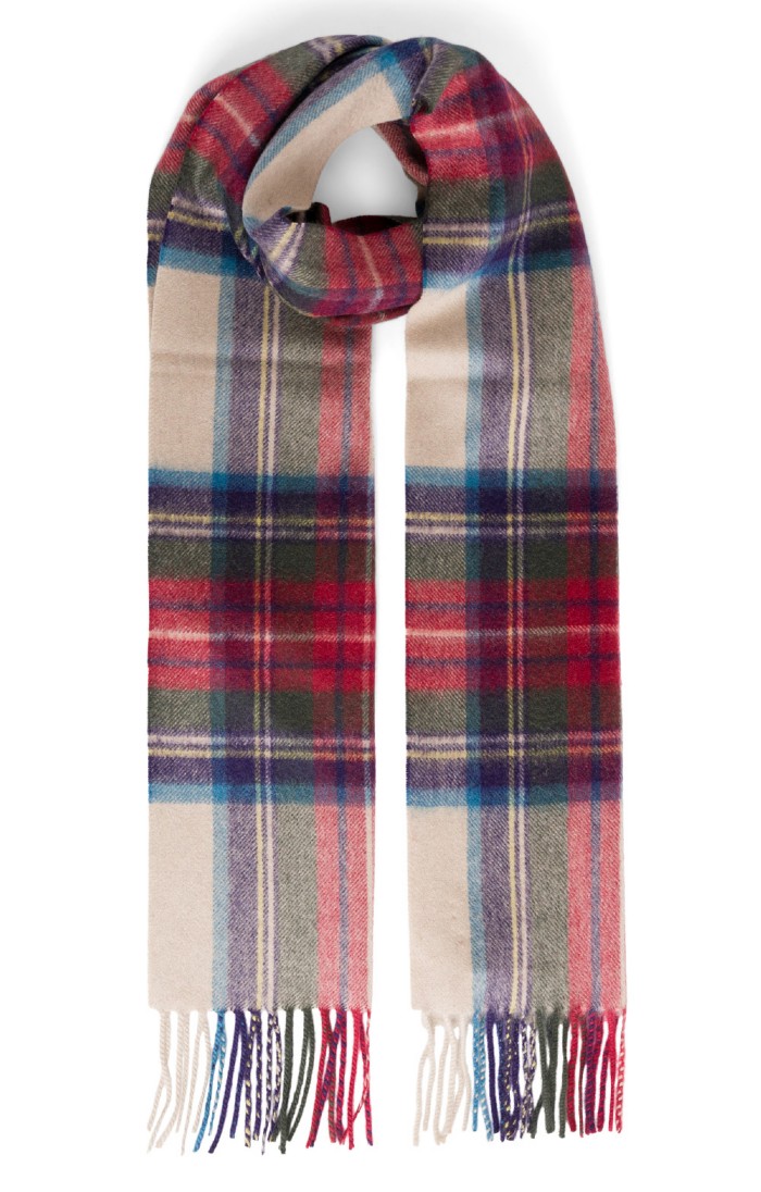 Cashmere Tartan Scarf - House of Bruar
