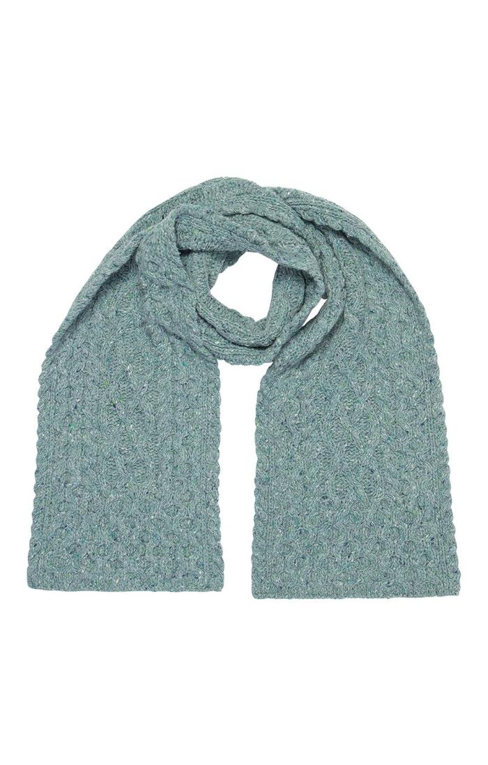 Ladies Luxe Aran Scarf - House of Bruar