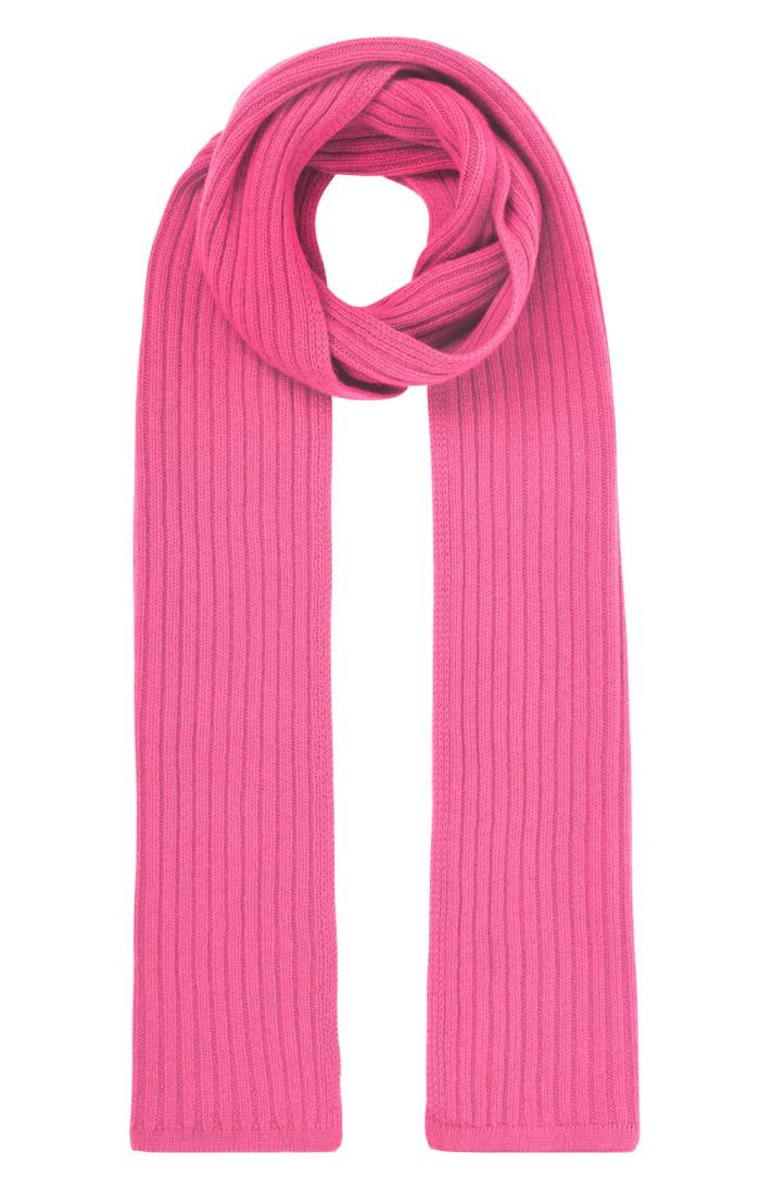 Cashmere Rib Scarf - House of Bruar