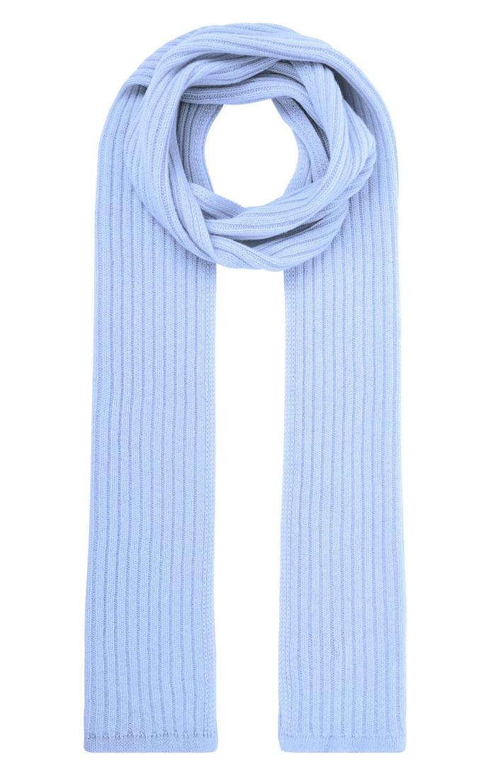 Cashmere Rib Scarf - House of Bruar