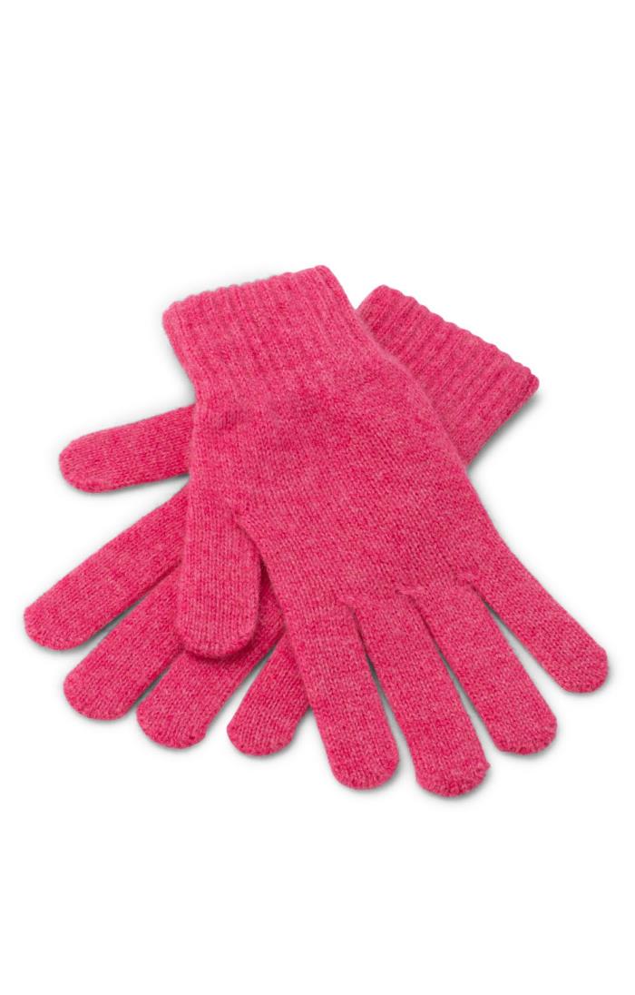 Cashmere gloves pink store