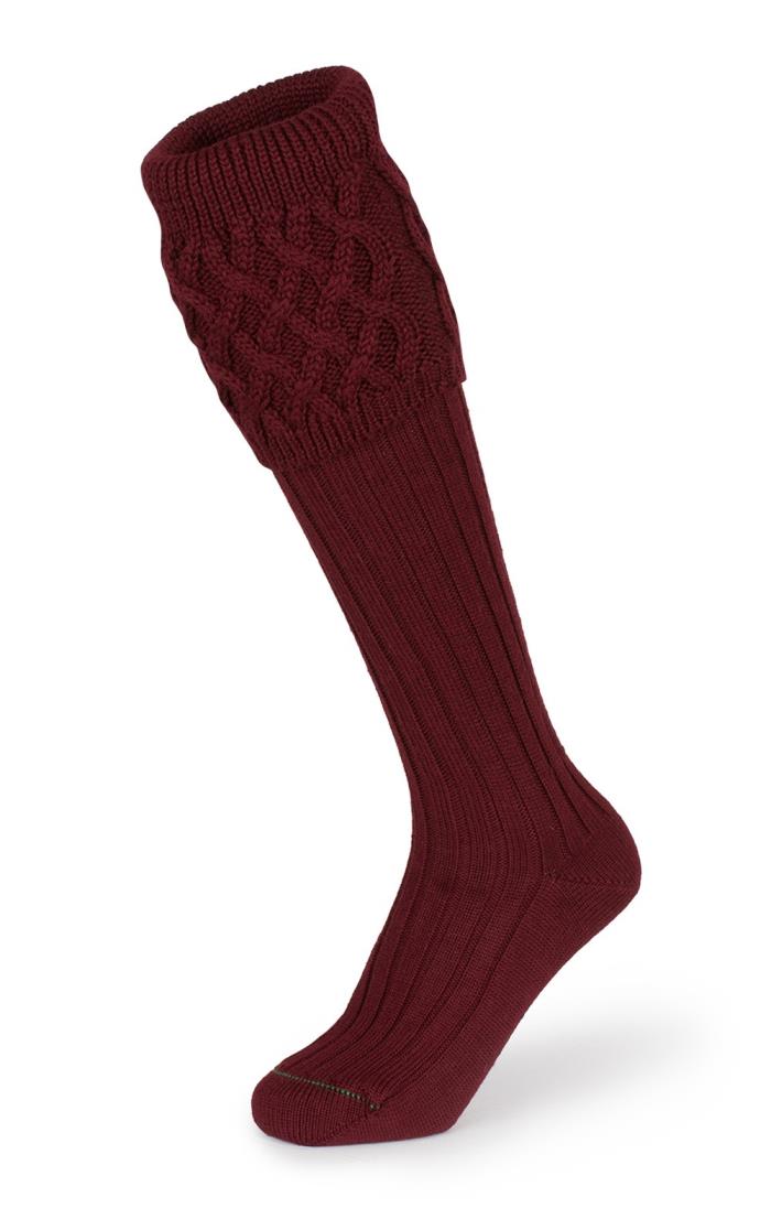 Merino Plain Shooting Socks - House of Bruar