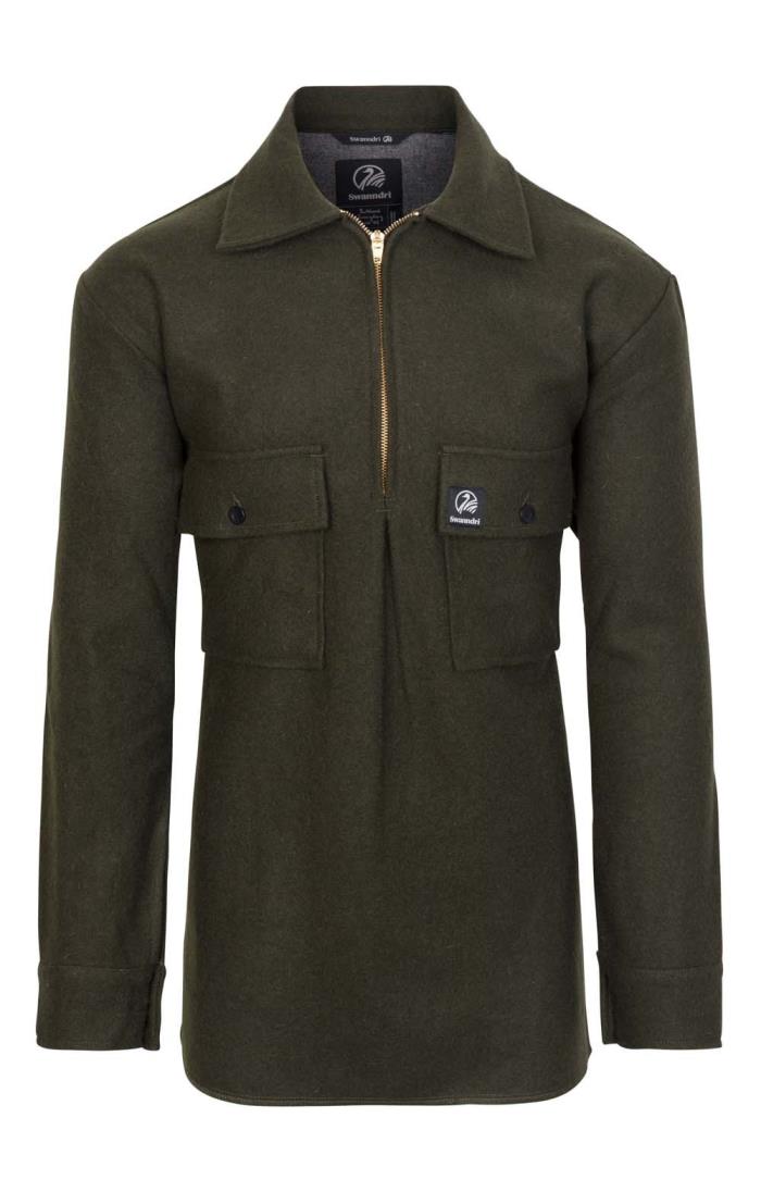 Swanndri Ranger Wool Overshirt - House of Bruar
