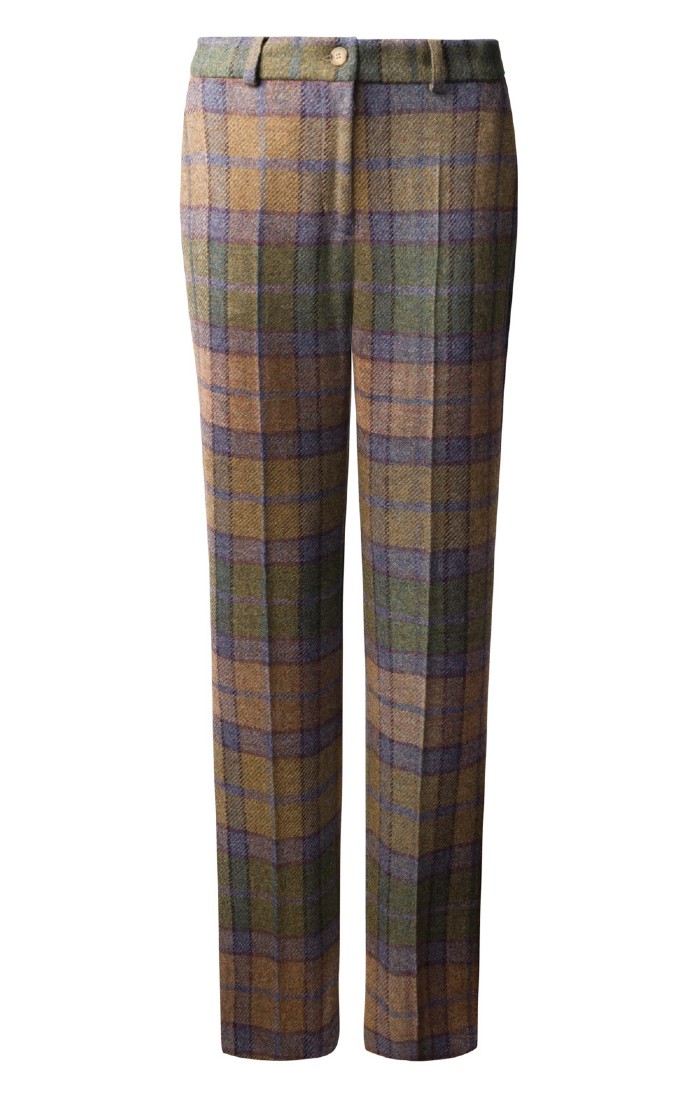 Ladies' Tweed Trousers | Brown & Grey Tweed Trousers | House of Bruar