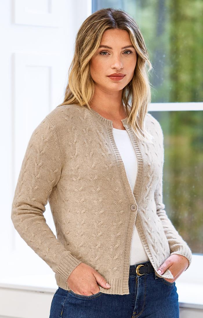 Ladies Cardigans | Cashmere & Lambswool Cardigans | House Of Bruar