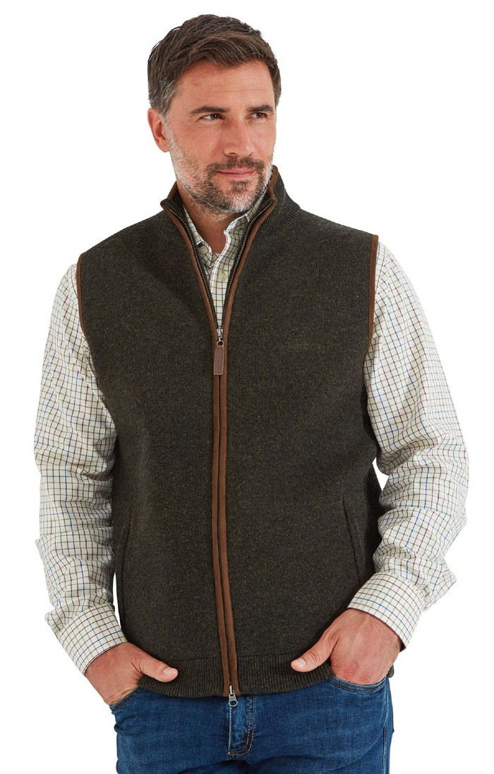 Men s Schoffel Orkney Merino Gilet - House of Bruar