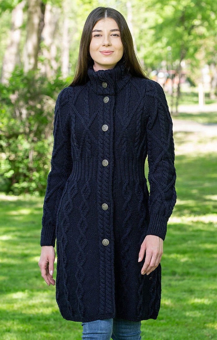 Ladies' Aran Knitwear | Aran Jumpers & Cardigans | House of Bruar