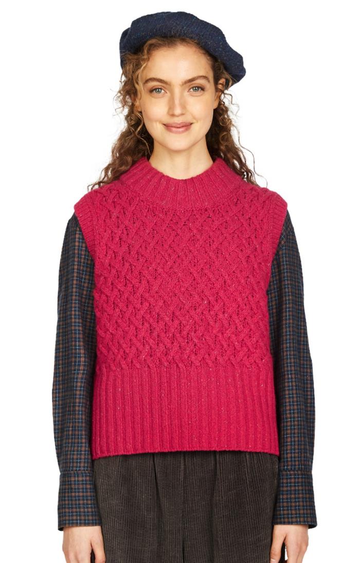 Ladies Ballybricken Crop Vest - House of Bruar