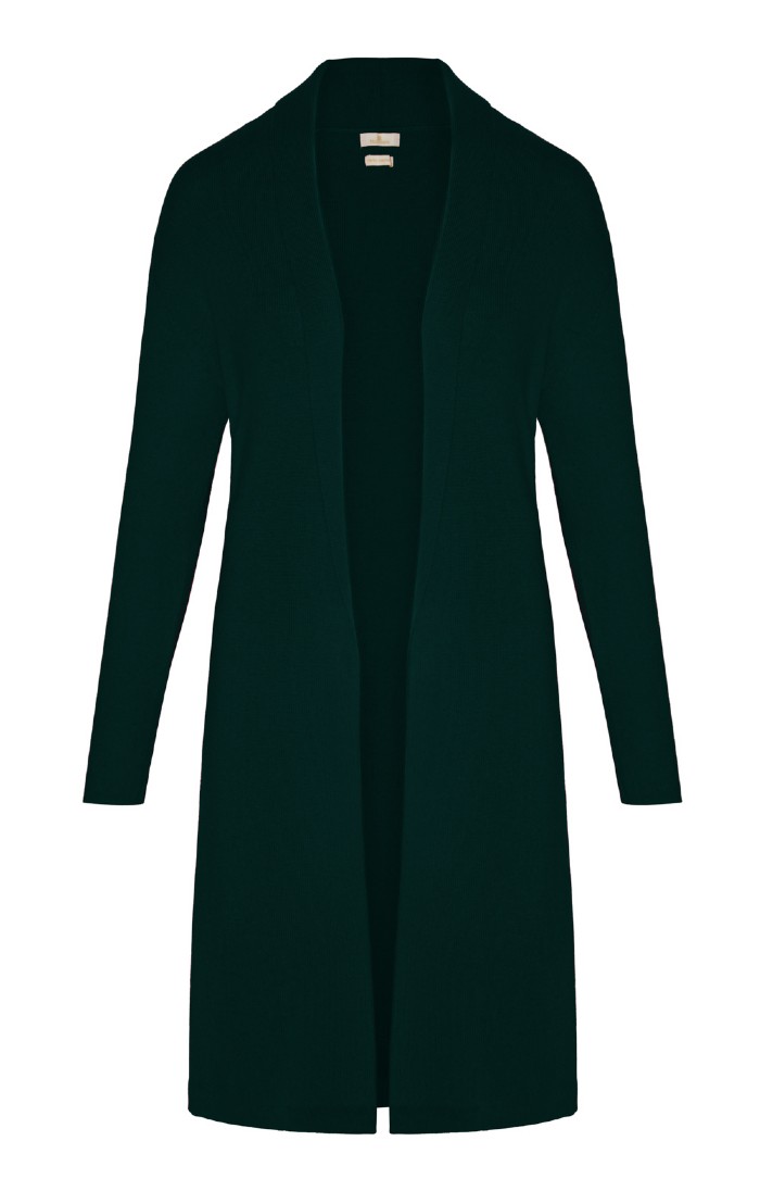 Ladies Merino Cashmere Waterfall Cardigan - House of Bruar