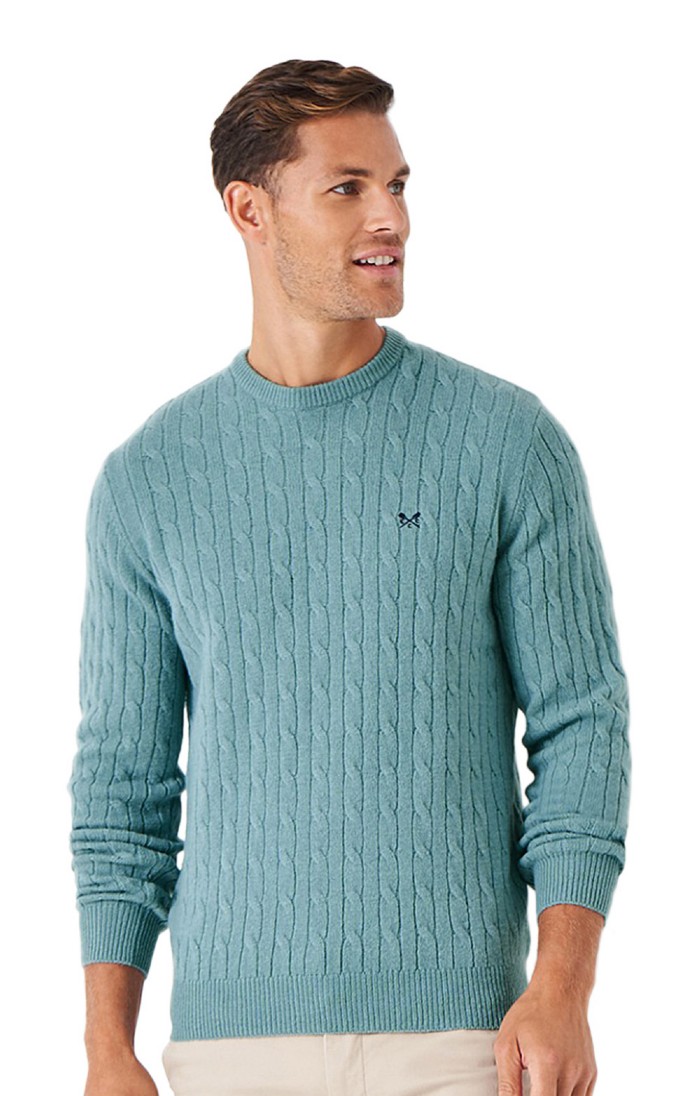 Men’s Cable Knit Jumpers | House of Bruar